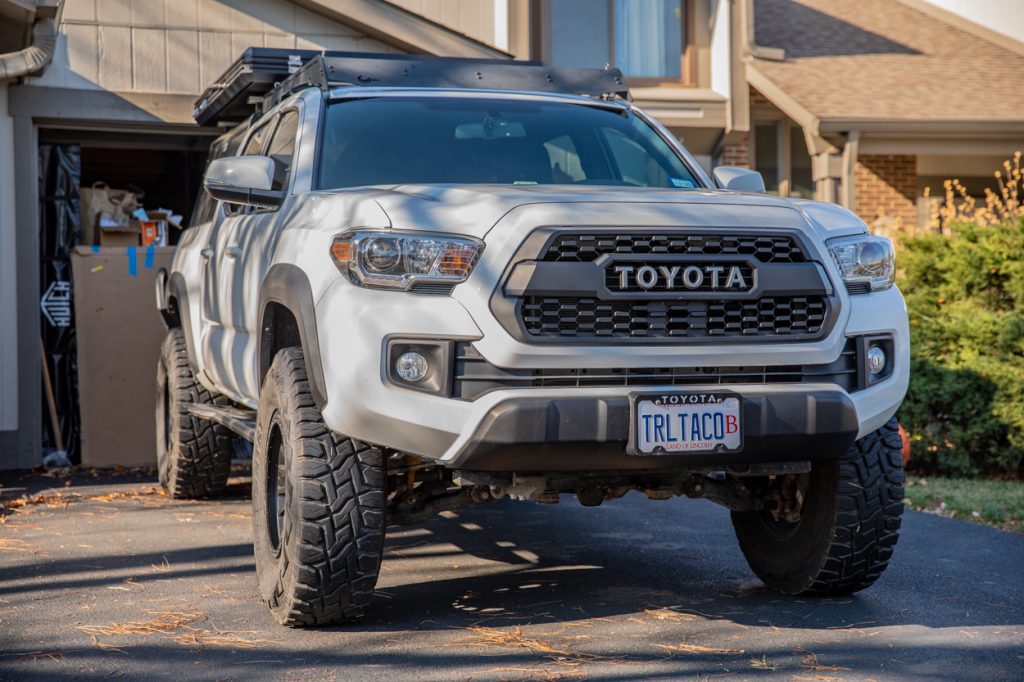 AOD Fabrication Toyota Specific Steel License Plate Frames