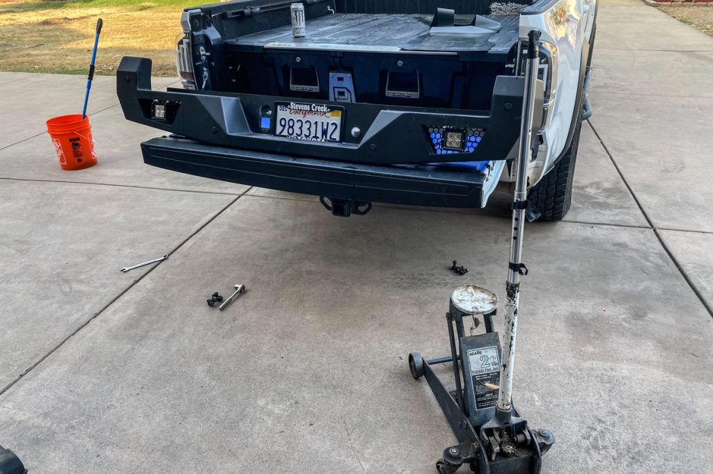 Barricade Offroad HD Rear Bumper Install & Review - 3G Tacoma