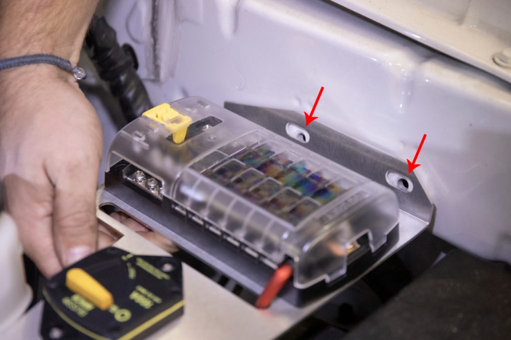 Overland Equipped Pre-Built Fuse Block Tray for 2nd Gen Tacoma