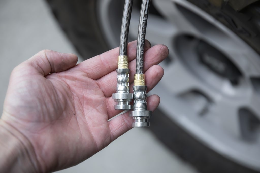 Extended 24" Brake Lines on Tacoma Install & Review
