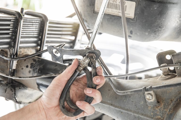 Extended 24" Brake Lines on Tacoma Install & Review