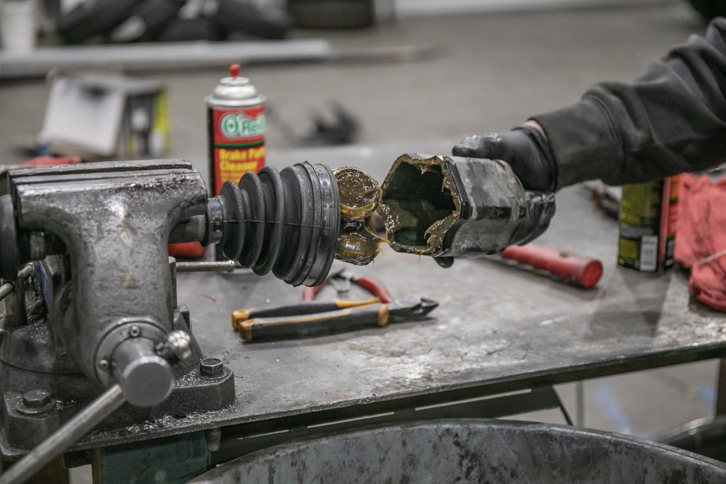 How To Rebuild Outer CV Joints on a Toyota Tacoma