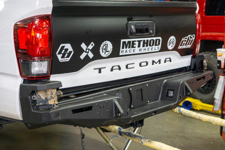 4 Wheel Parts Rear Bumper For 3rd Gen Tacoma - Install & Review