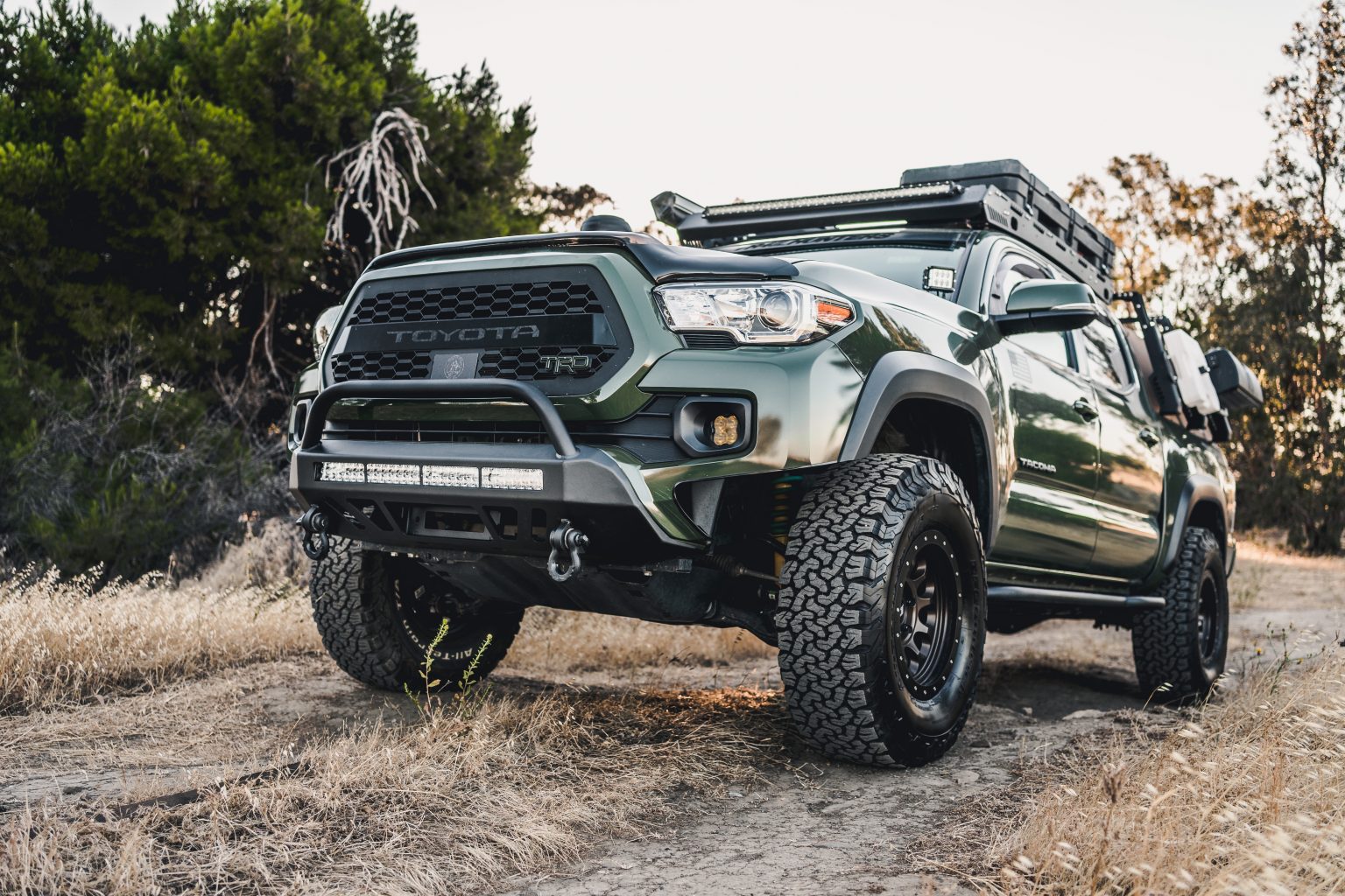Cali Raised LED Ditch Light Bracket Kit For 3rd Gen Tacoma