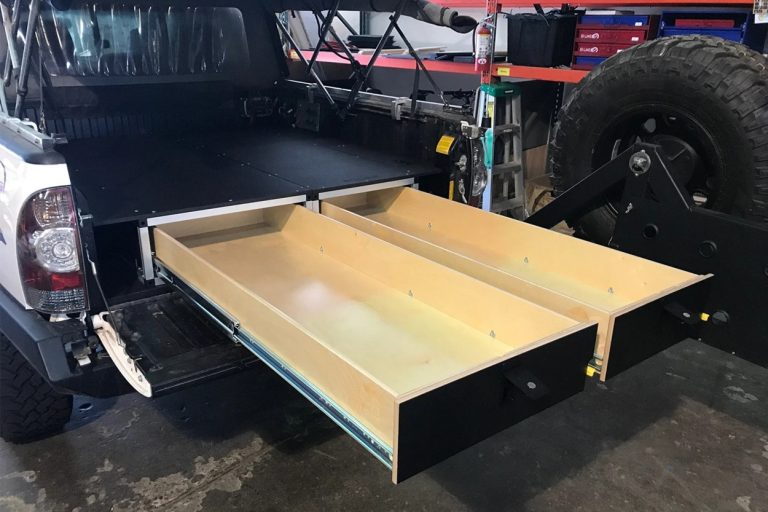 5 Bed Storage & Drawer System Setups on Tacoma