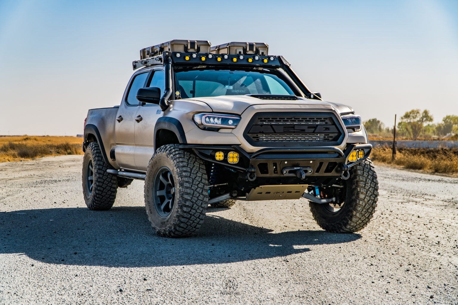 MESO CUSTOMS Long Travel Twin Turbo 3rd Gen Tacoma On 37s