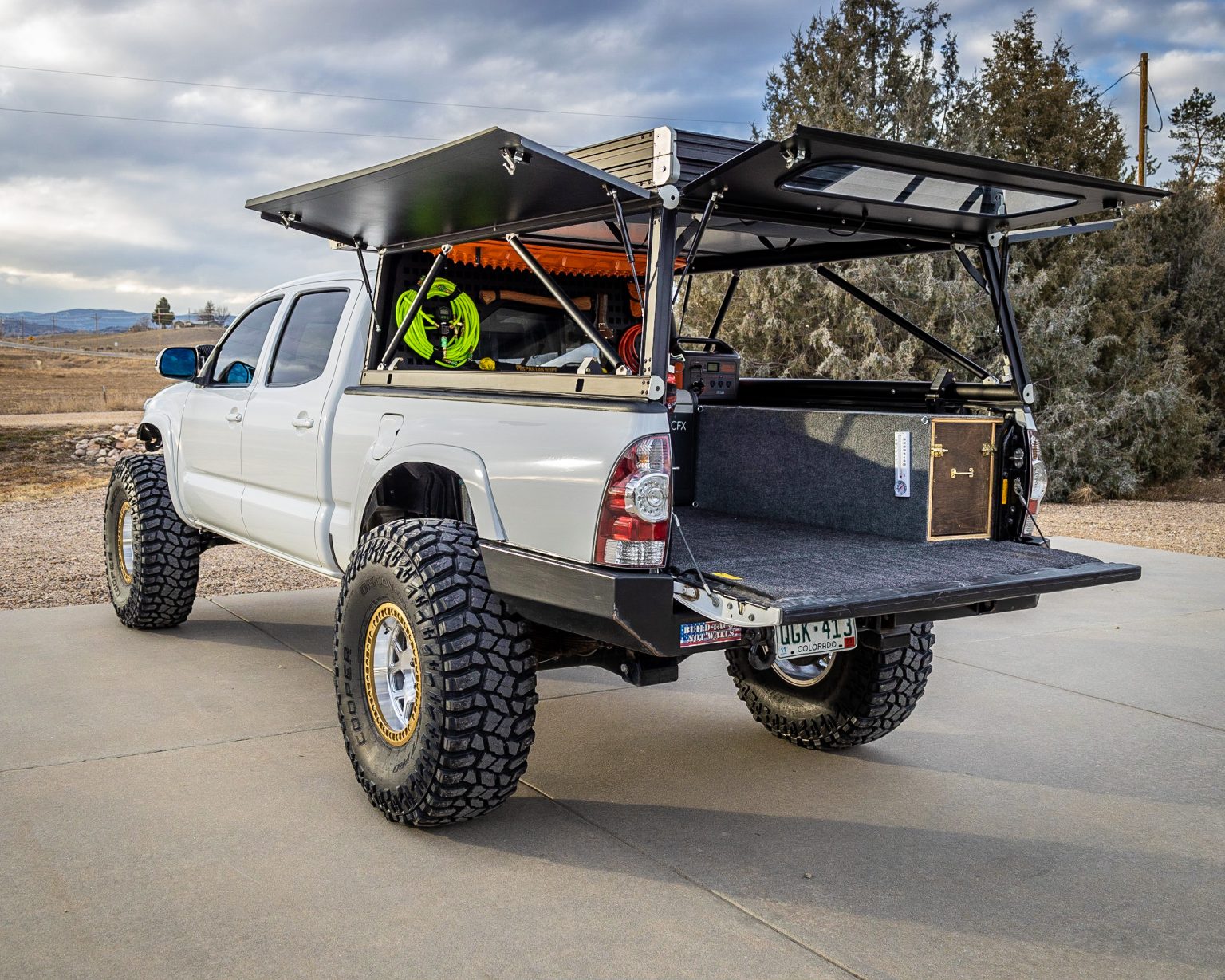 Backwoods Adventure Mods GFC Molle Panel For Tacoma