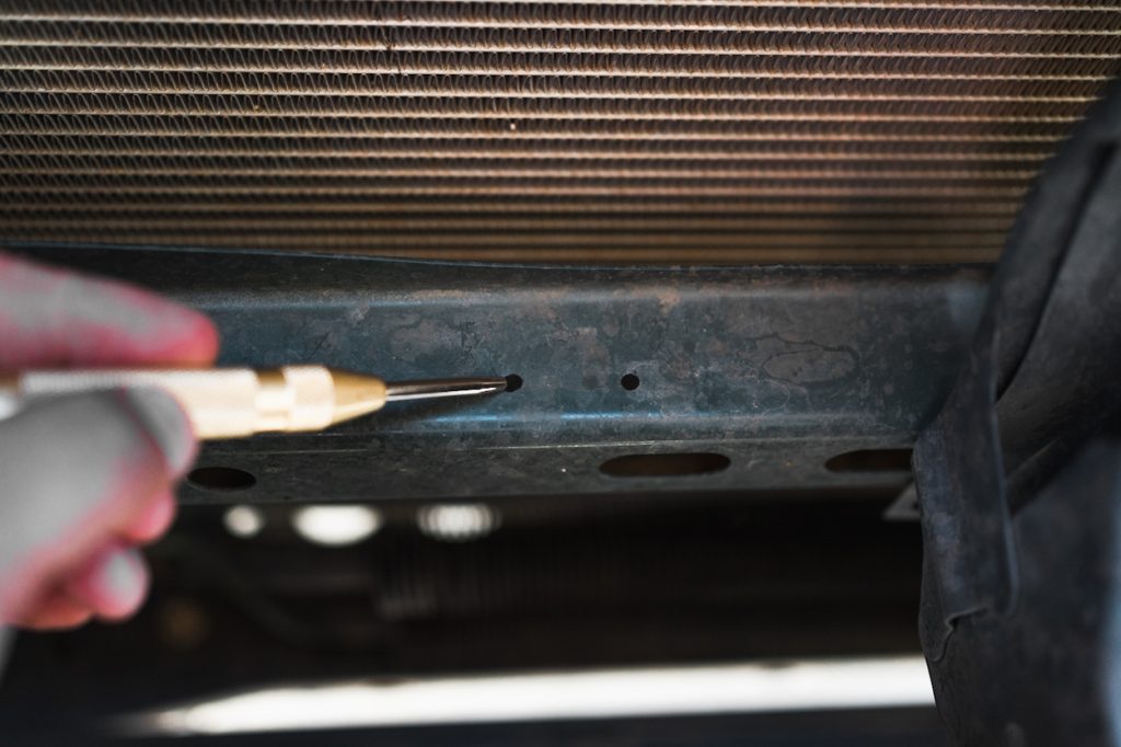 R4T Behind The Grille Air Compressor Mount For 3rd Gen Tacoma