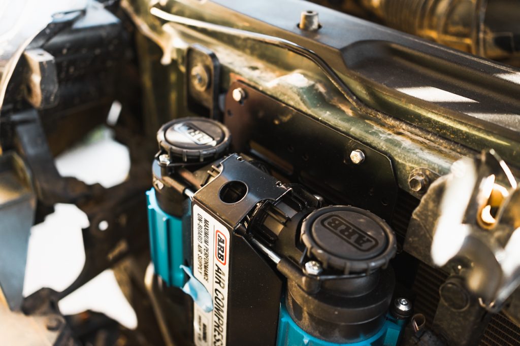 R4T Behind The Grille Air Compressor Mount For 3rd Gen Tacoma