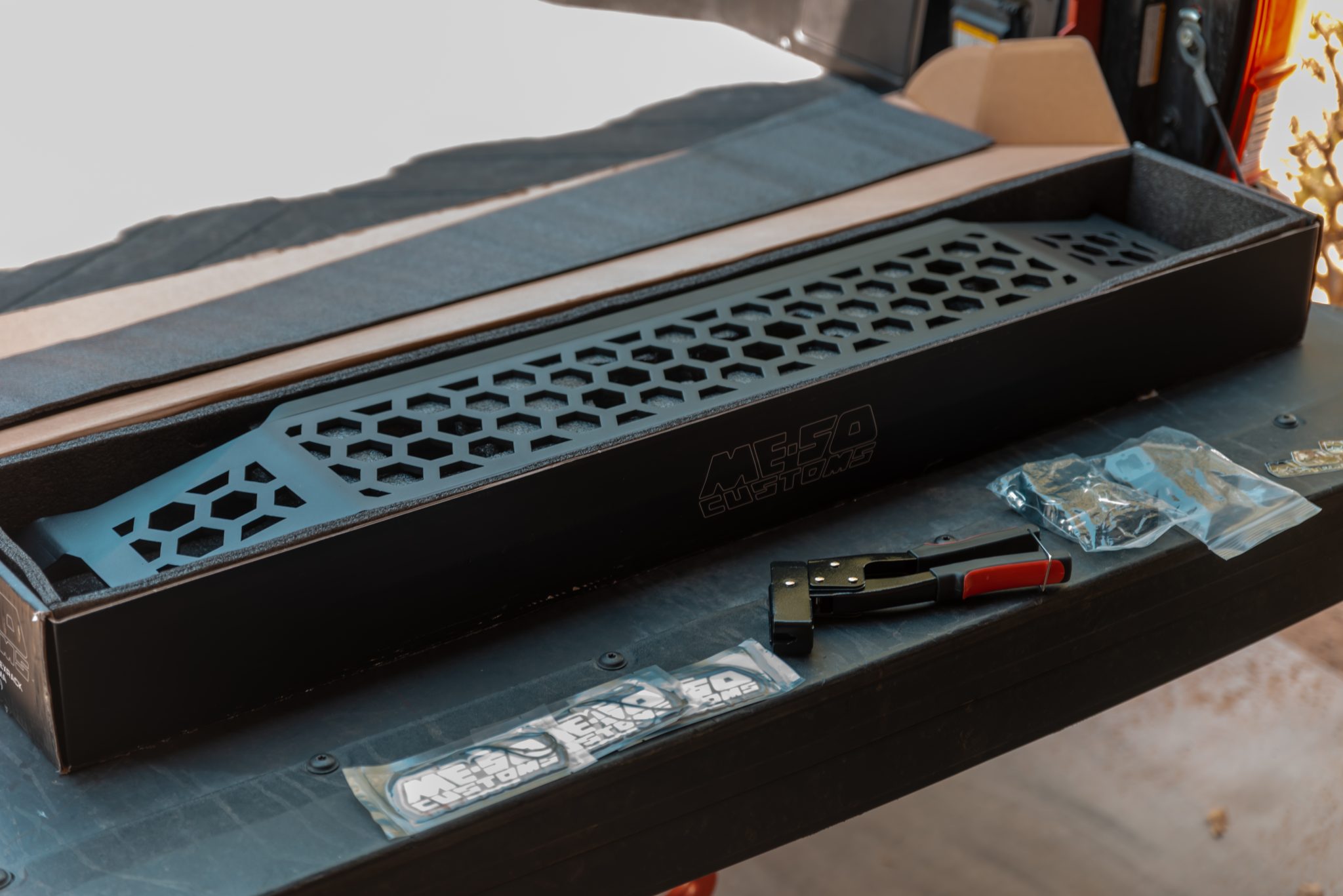 MESO Customs Overhead HexRack For The 3rd Gen Tacoma