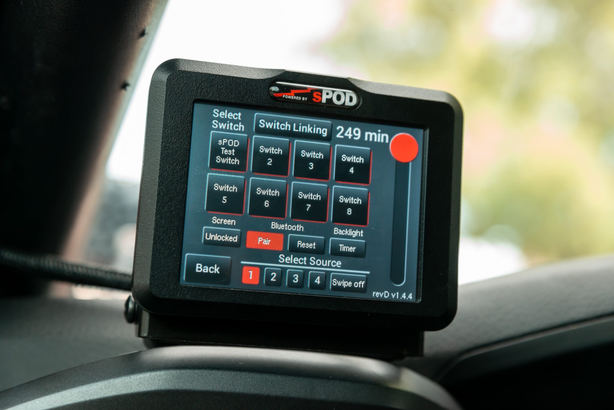 sPOD BantamX Touchscreen Switch Controller - Install & Review