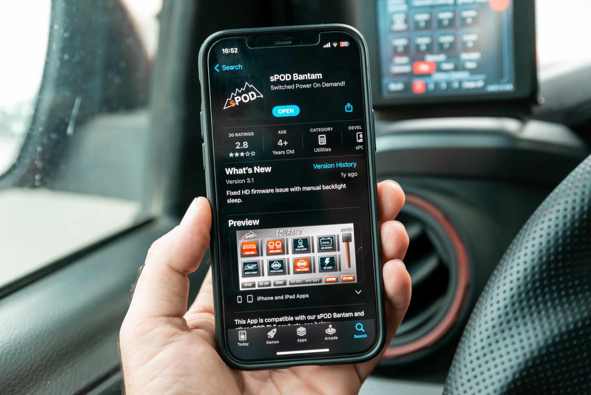 sPOD BantamX Touchscreen Switch Controller - Install & Review