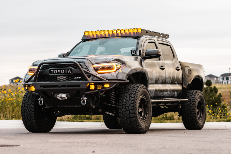 5 Long Travel Tacoma Build Setups