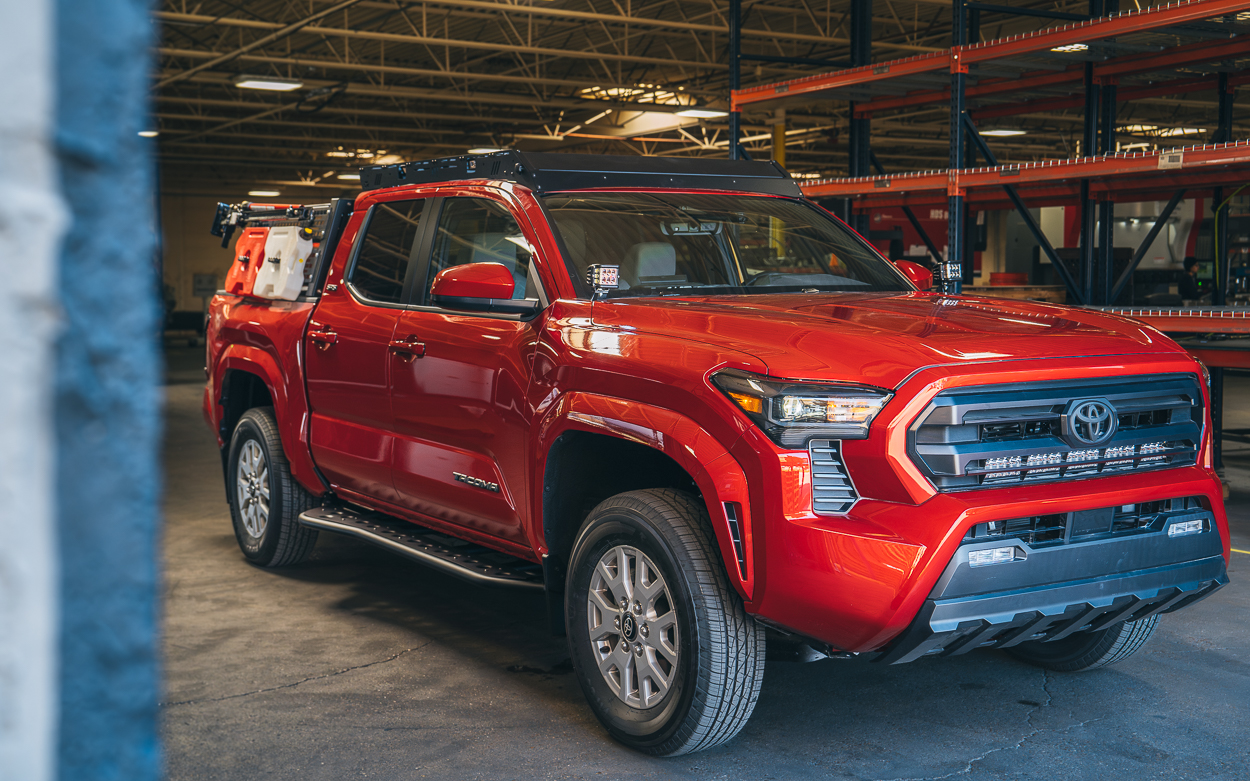 Cali Raised Rock Sliders For 4th Gen Tacoma - Overview