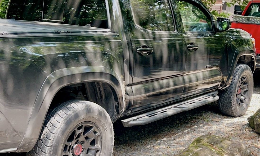 IRONBISON Running Boards For Tacoma - Review